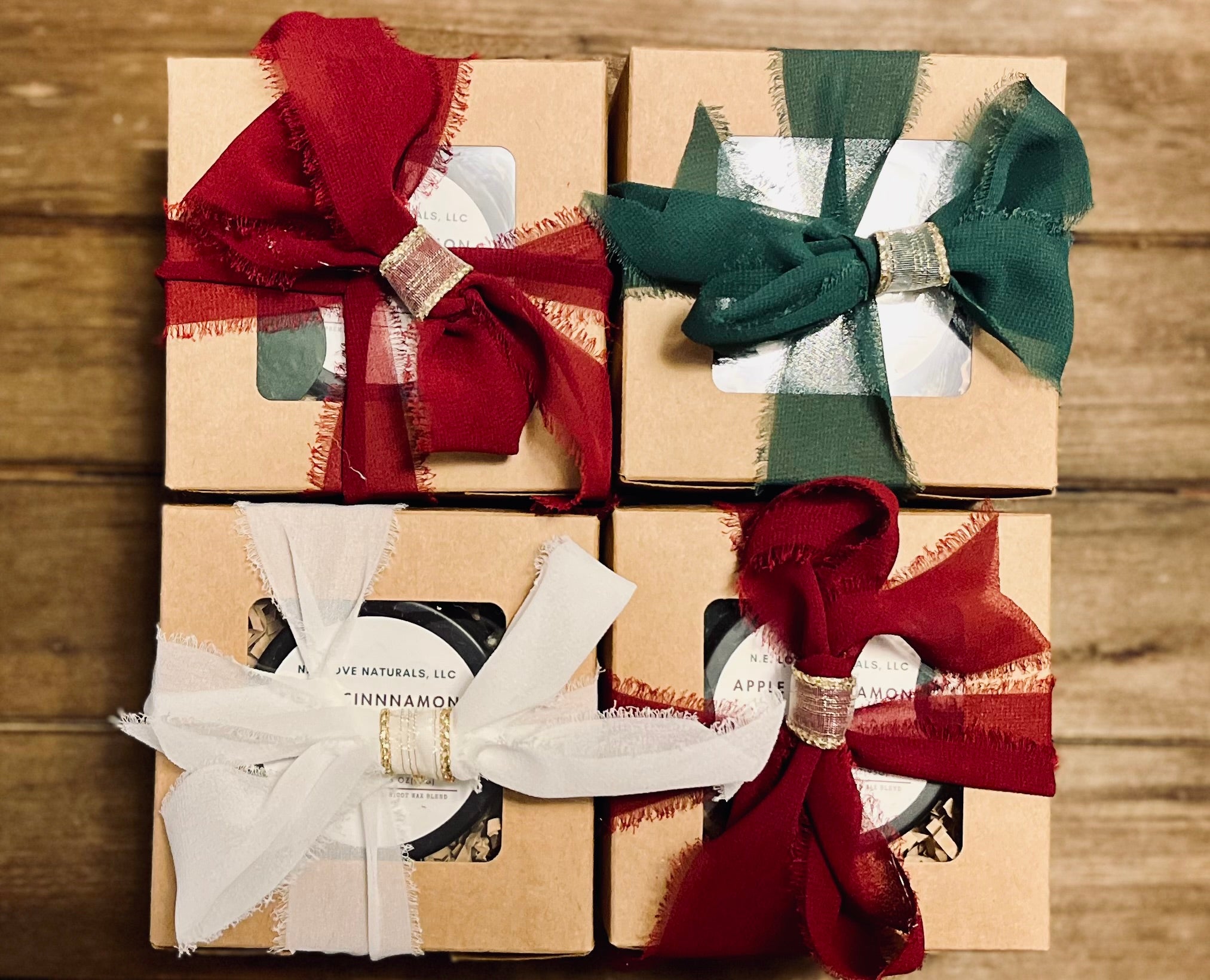 Small Gift Wrapping| Kraft Window Box – N.E. Love Naturals, LLC
